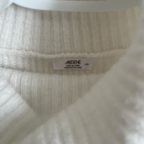 Ardene | Sweaters | Ardene Soft White Cowl Neck Sweater | Poshmark